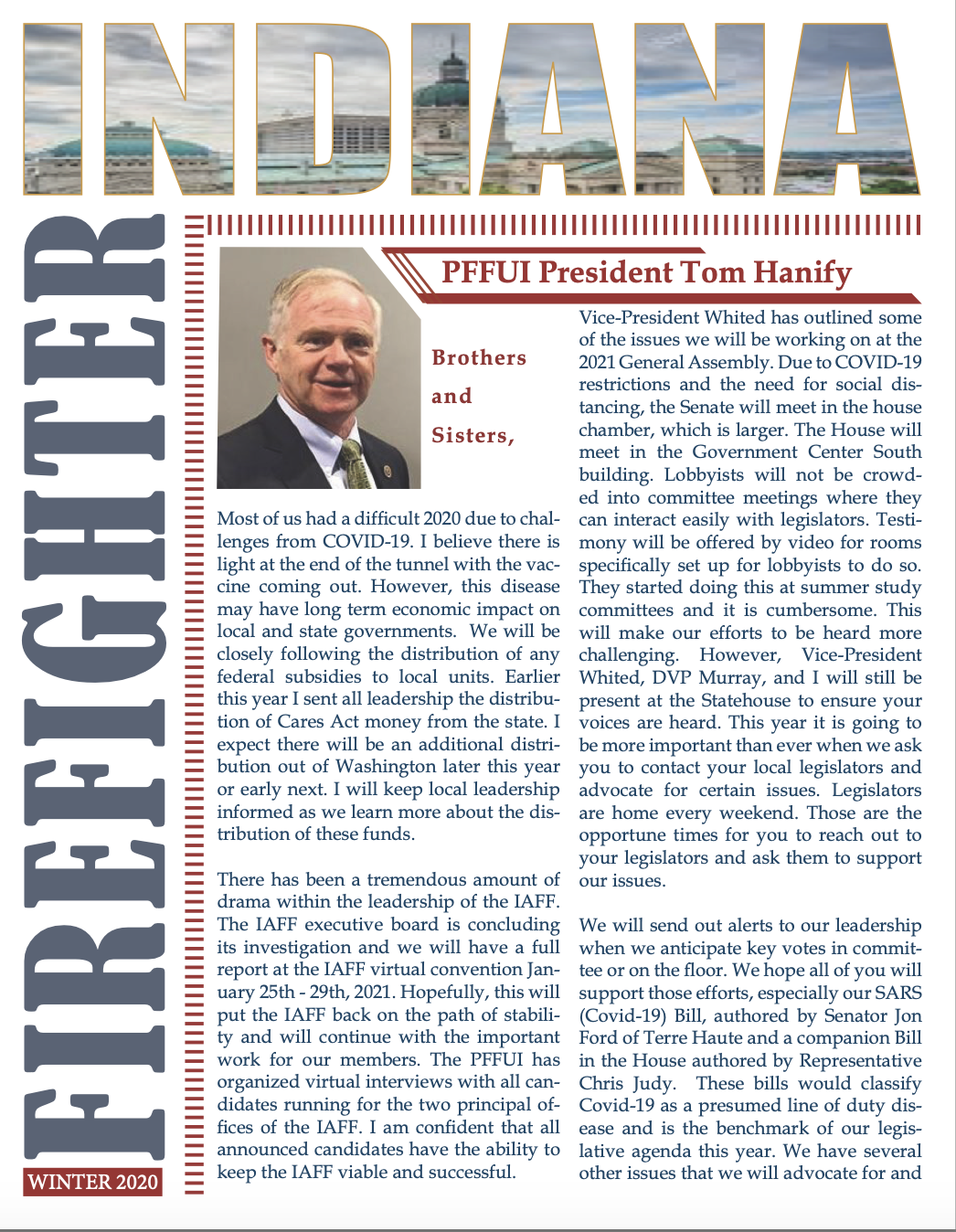 Professional Fire Fighters Union of Indiana